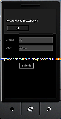 Explore .NET with Vikram Pendse: Silverlight On Mobile : Invoke WCF Service and Data Operations ...